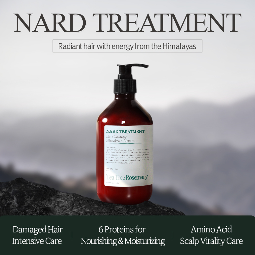 NARD Hair Therapy Himalayan Nature Treatment Tea Tree Rosemary 500ml ...