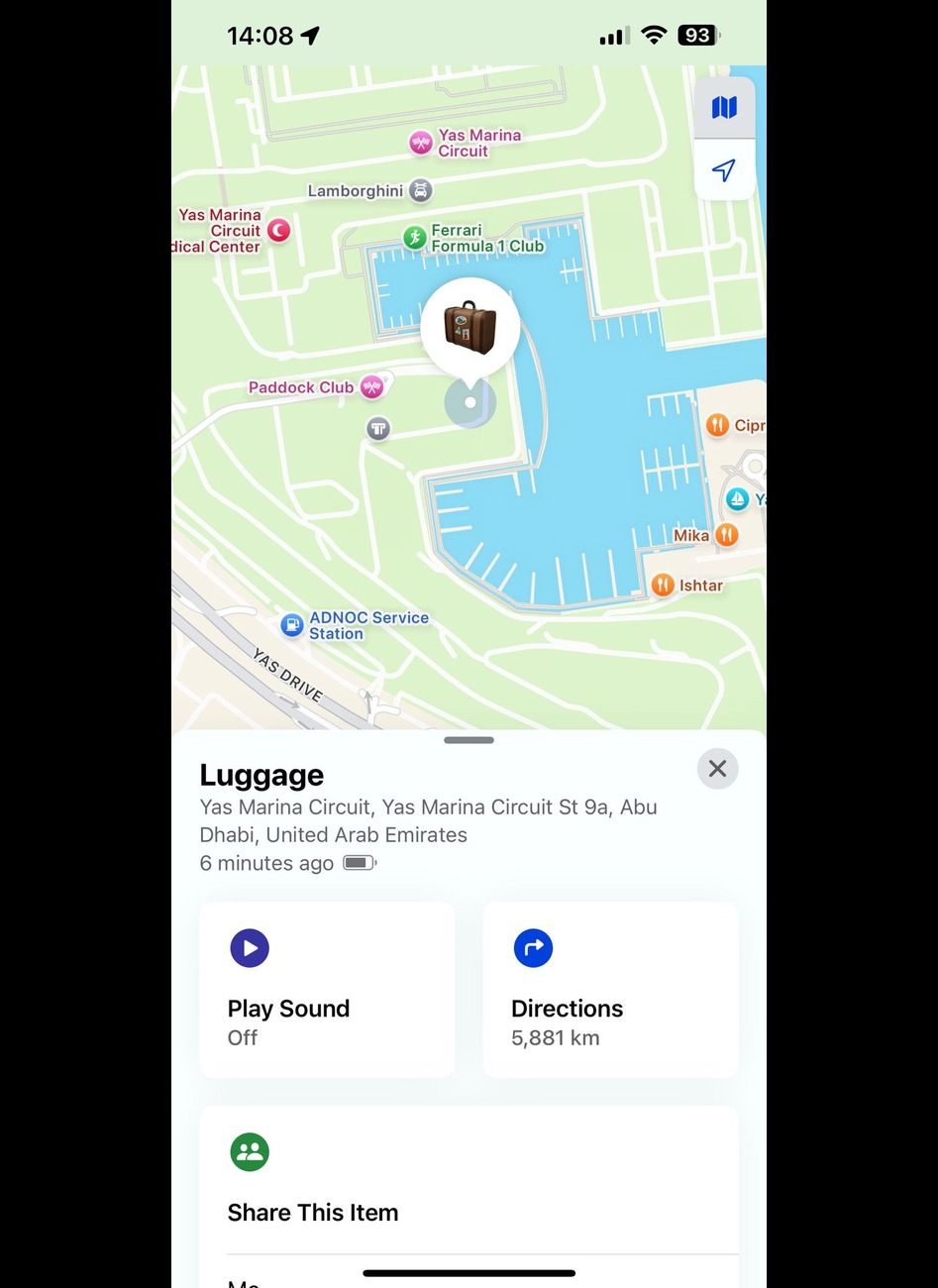 Smart GPS Tracker (White or Black) Air-Tag Finder Works With iOS Only ...