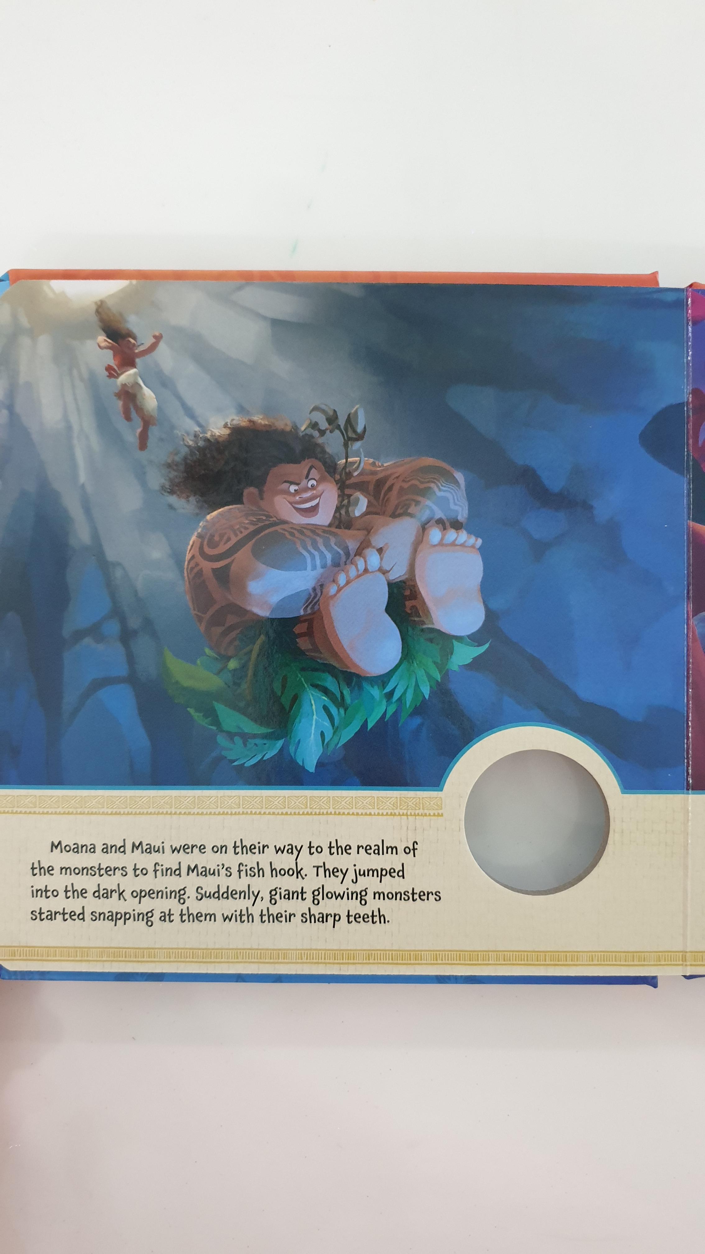 Disney Princess Moana Sound Book for Kids with Fun Bedtime Story ...