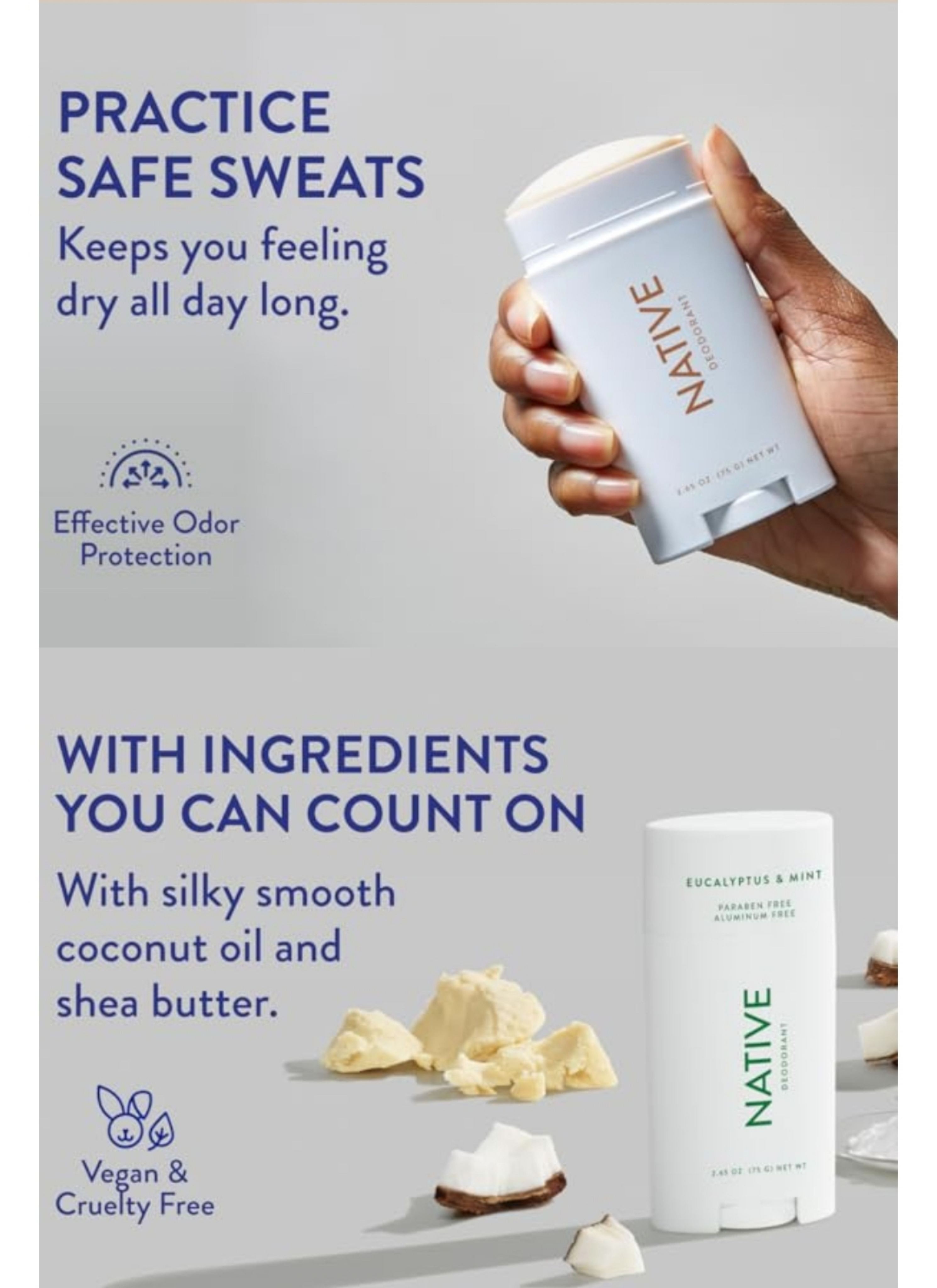 Native Deodorant Natural Deodorant | Aluminium Free, Vegan & Cruelty ...