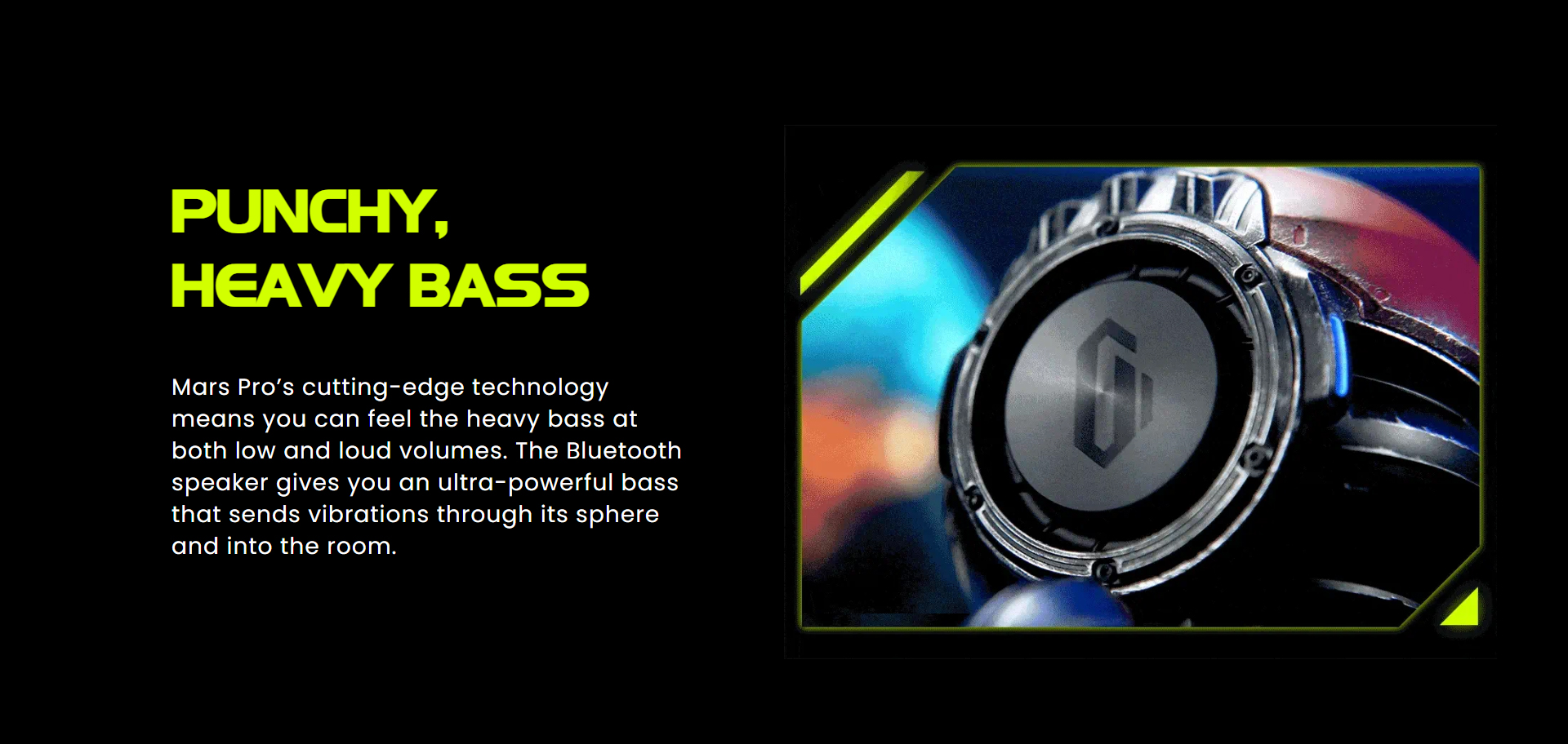 Gravastar Mars Pro 5.0 Sci-fi Wireless Bluetooth, Robotic Desktop 3D ...