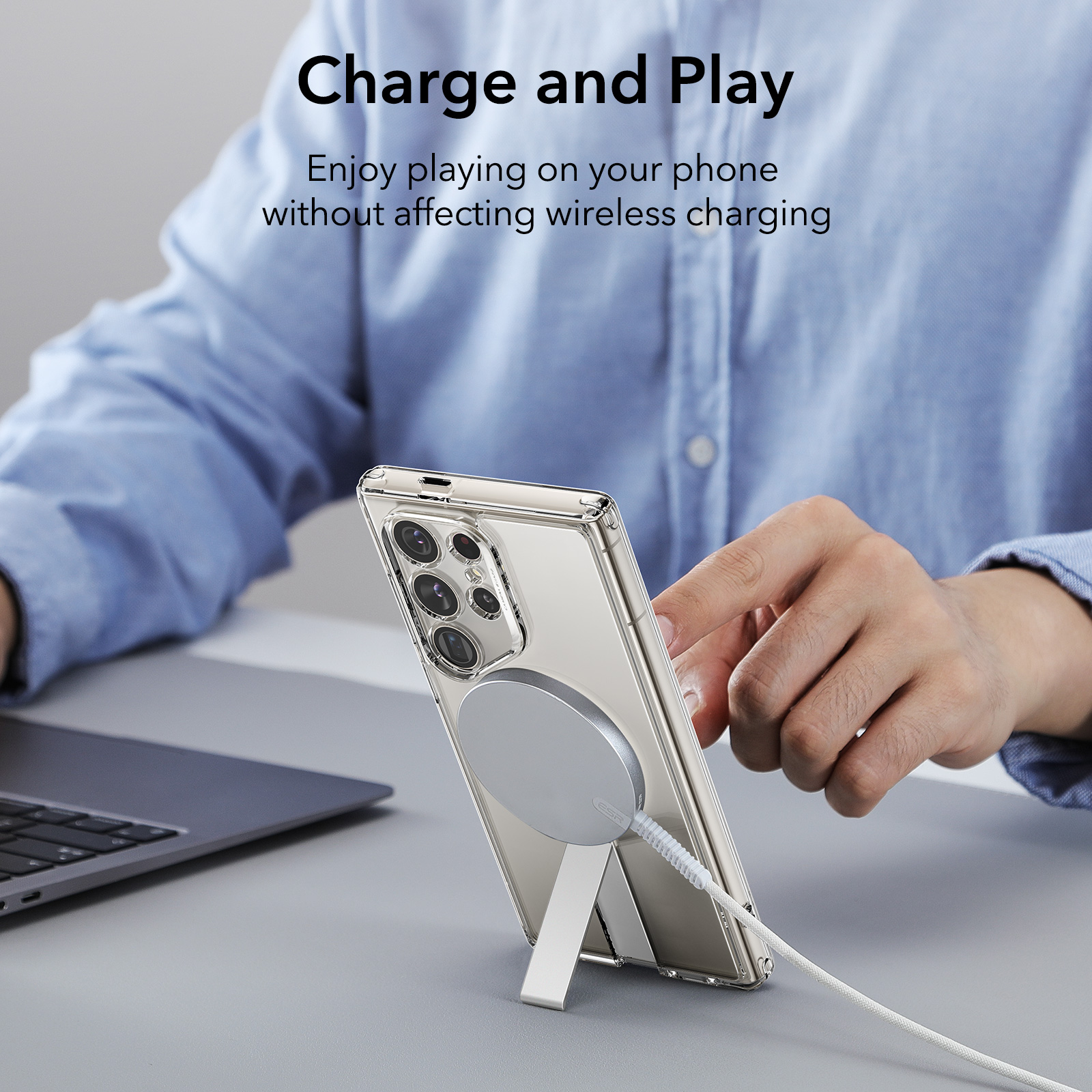 ESR Samsung Galaxy S24 Ultra Boost Flickstand Magsafe Case (Halolock) | Shopee Singapore