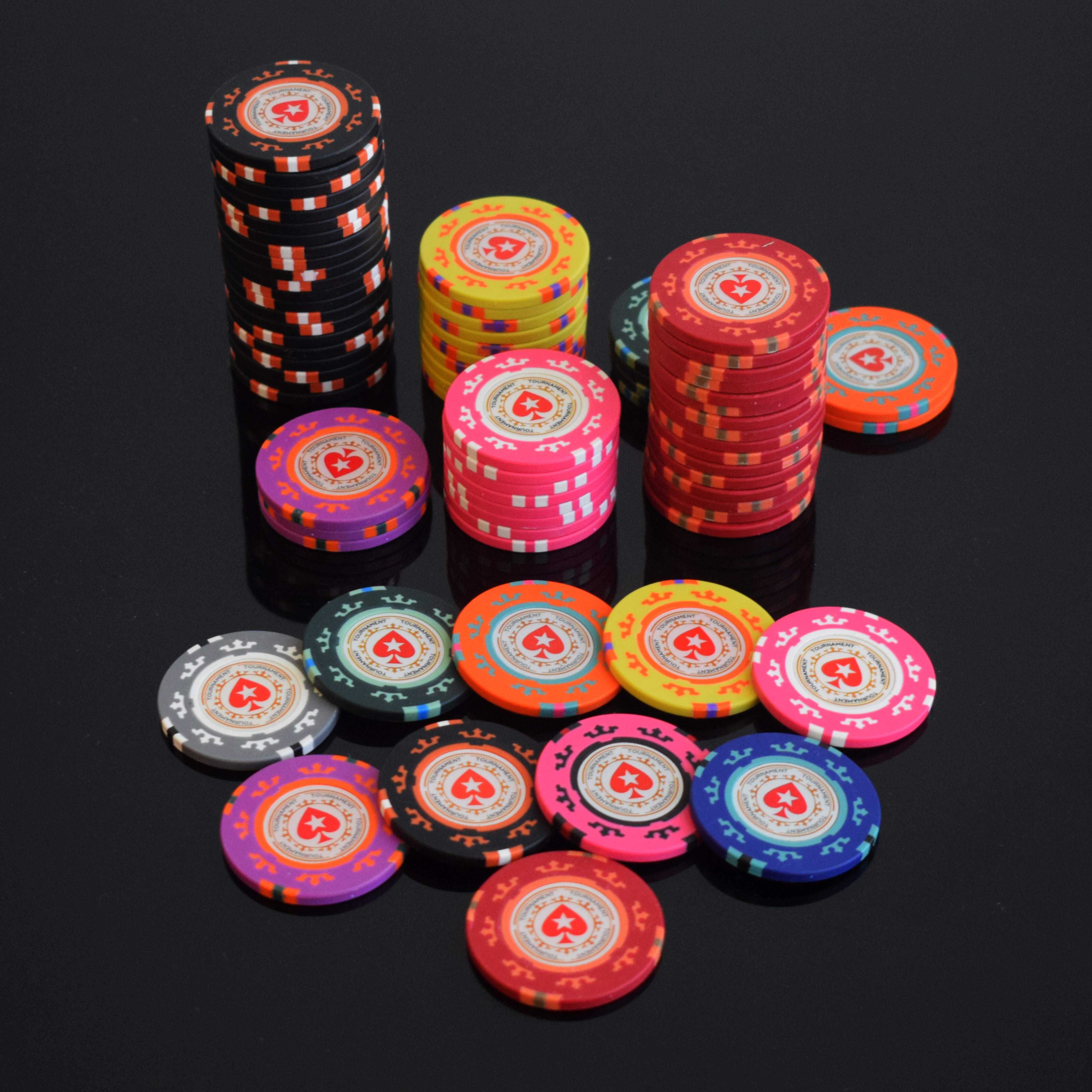 [8 DESIGNS - READY STOCKS ] 100 PIECES PRO UPGRADED 14g Clay Mahjong ...