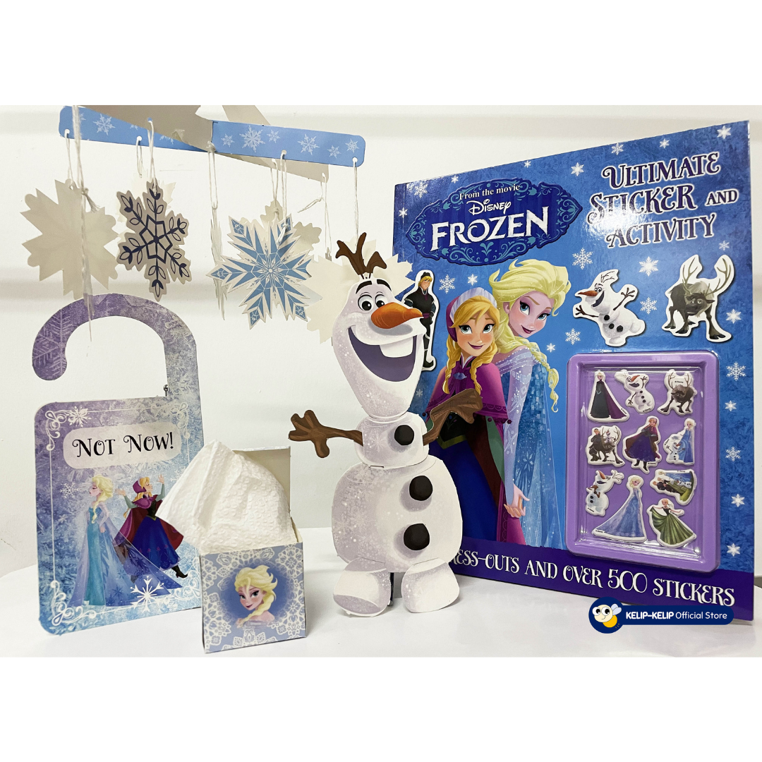 Disney Frozen Ultimate Sticker Book With Activities Stickers Arts ...