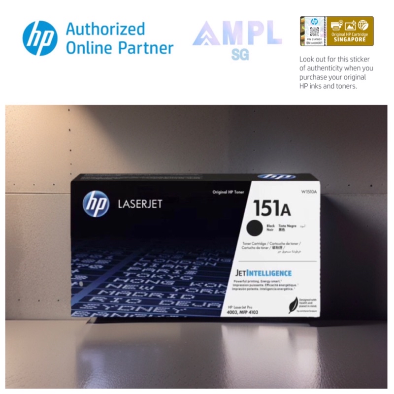 Genuine HP 151A | HP 151X Black Original Toner Cartridge | HP 4003dw ...