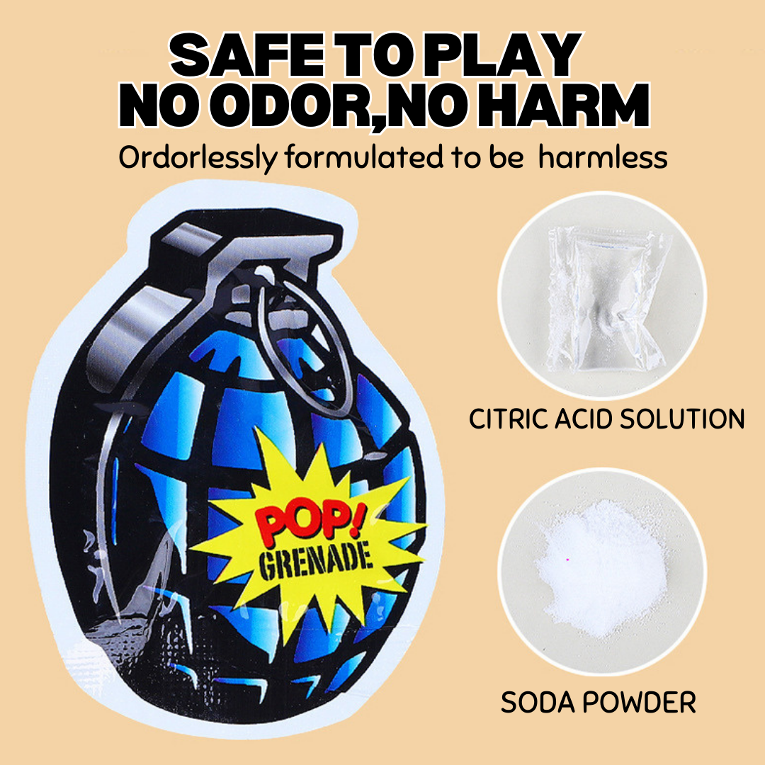 mixshop Magic Bang Pop Bags, Bomb Bags, Toys, Party Celebration [100pcs ...