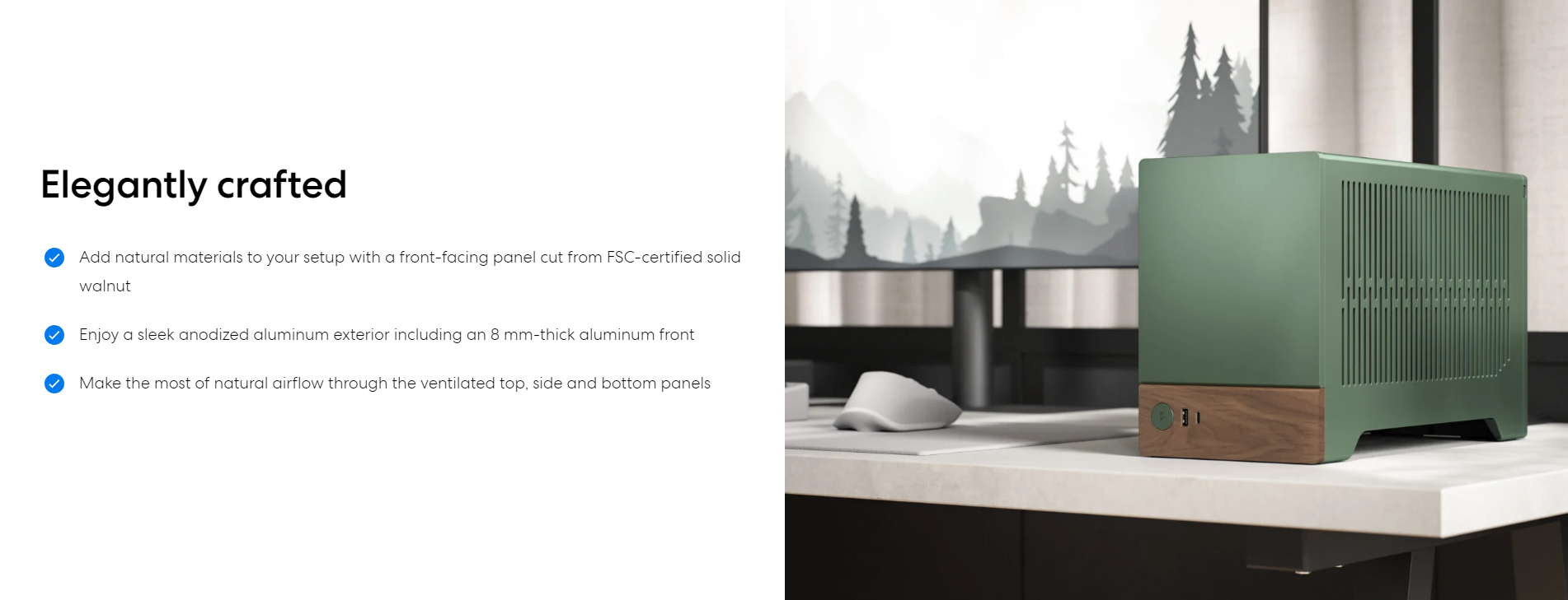 Fractal Design Terra Mini-ITX Small Form Factor PC Case - Graphite ...