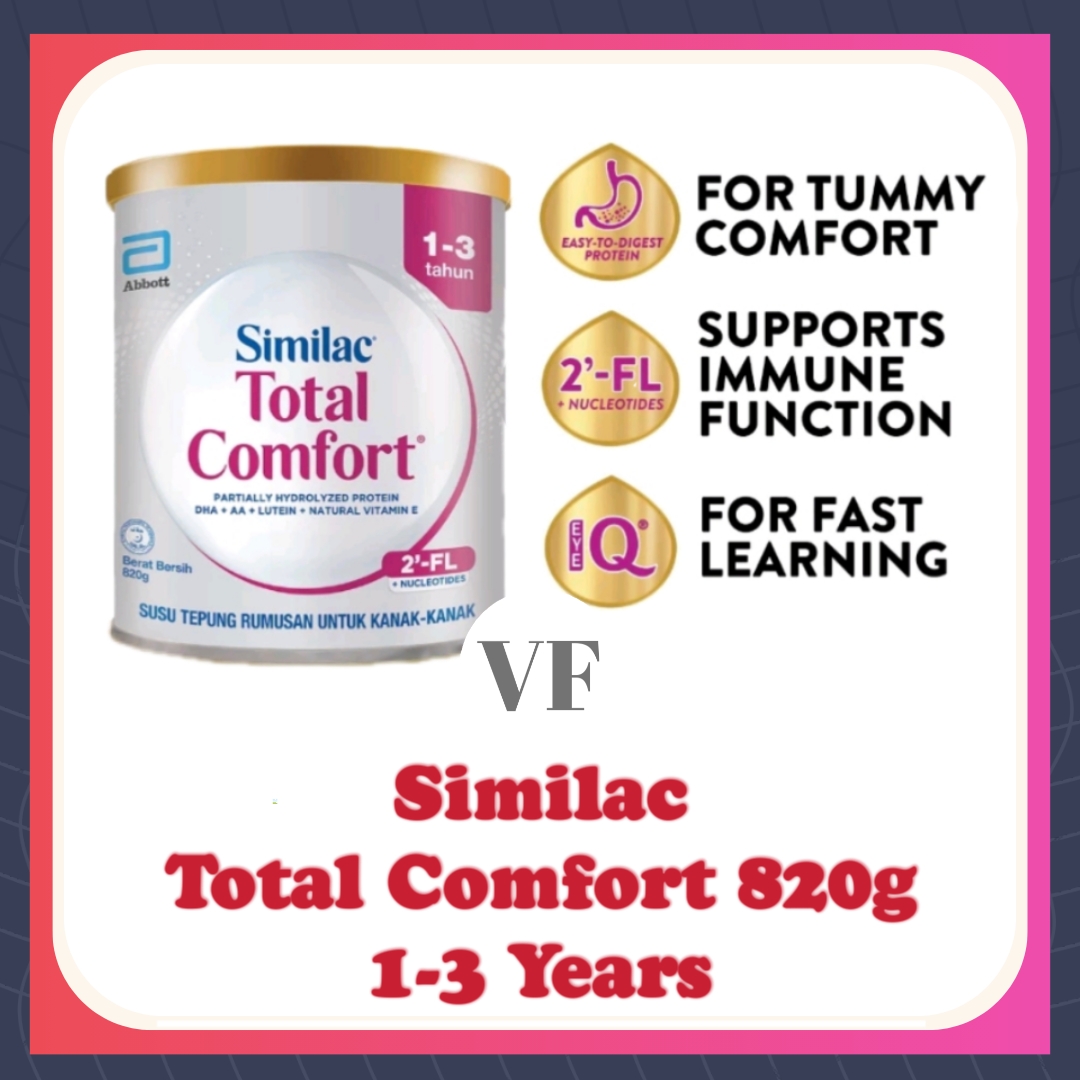 Abbott Similac Isomil Plus 1-10 Years Formula Milk 850g & Similac Total ...