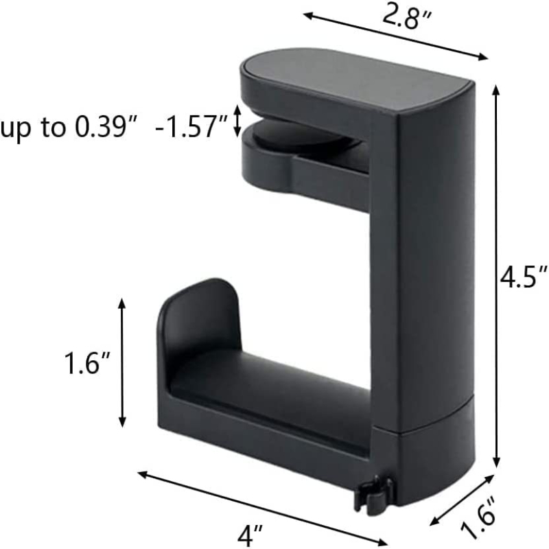 360° Rotating Headphone Stand Desktop Headset Holder Gaming Headset ...