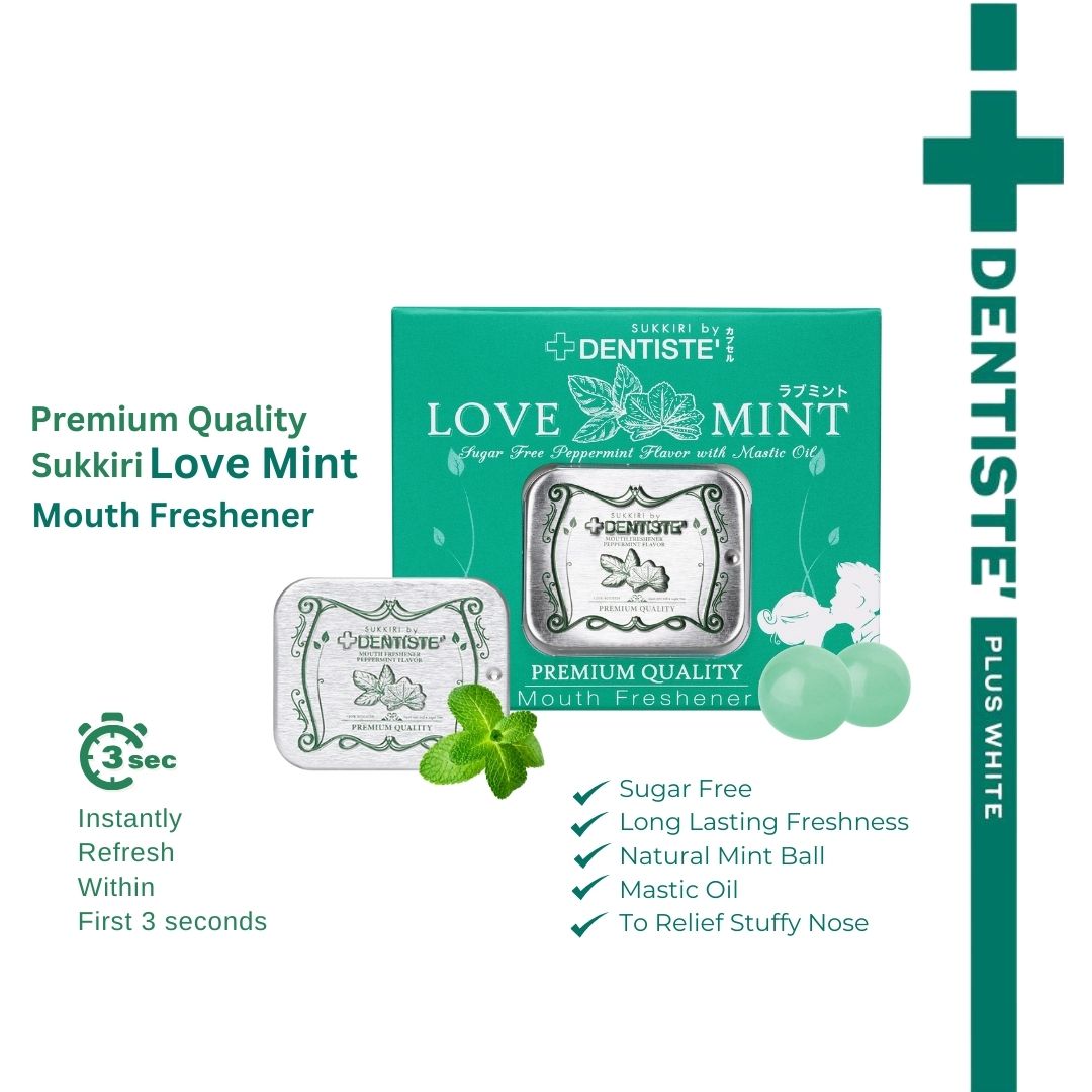 Dentiste Sukkiri Mints 20's (Mouth Freshener-mint ball) | Shopee Singapore