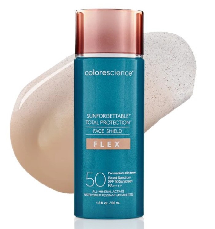 Colorescience Face Shield Flex SPF 50 (55ml) - lightweight mineral SPF ...