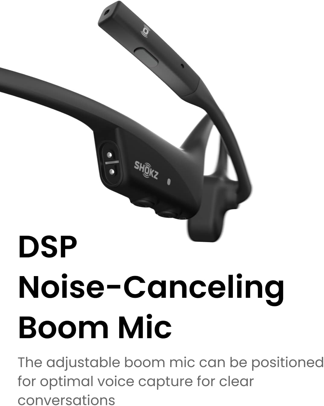 Shokz OpenComm2 UC 2025 Upgrade Wireless Bluetooth Bone Conduction ...