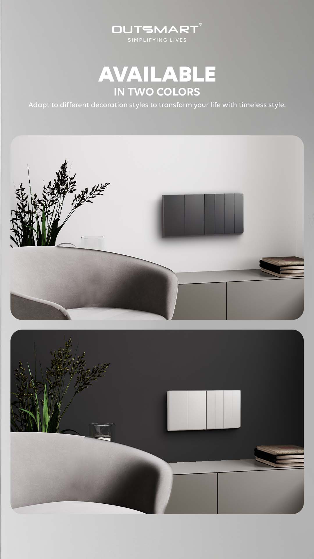 Outsmart® Knox Zigbee Smart Switch – No Neutral, No Capacitor Design | 2-Way Control | BTO ...