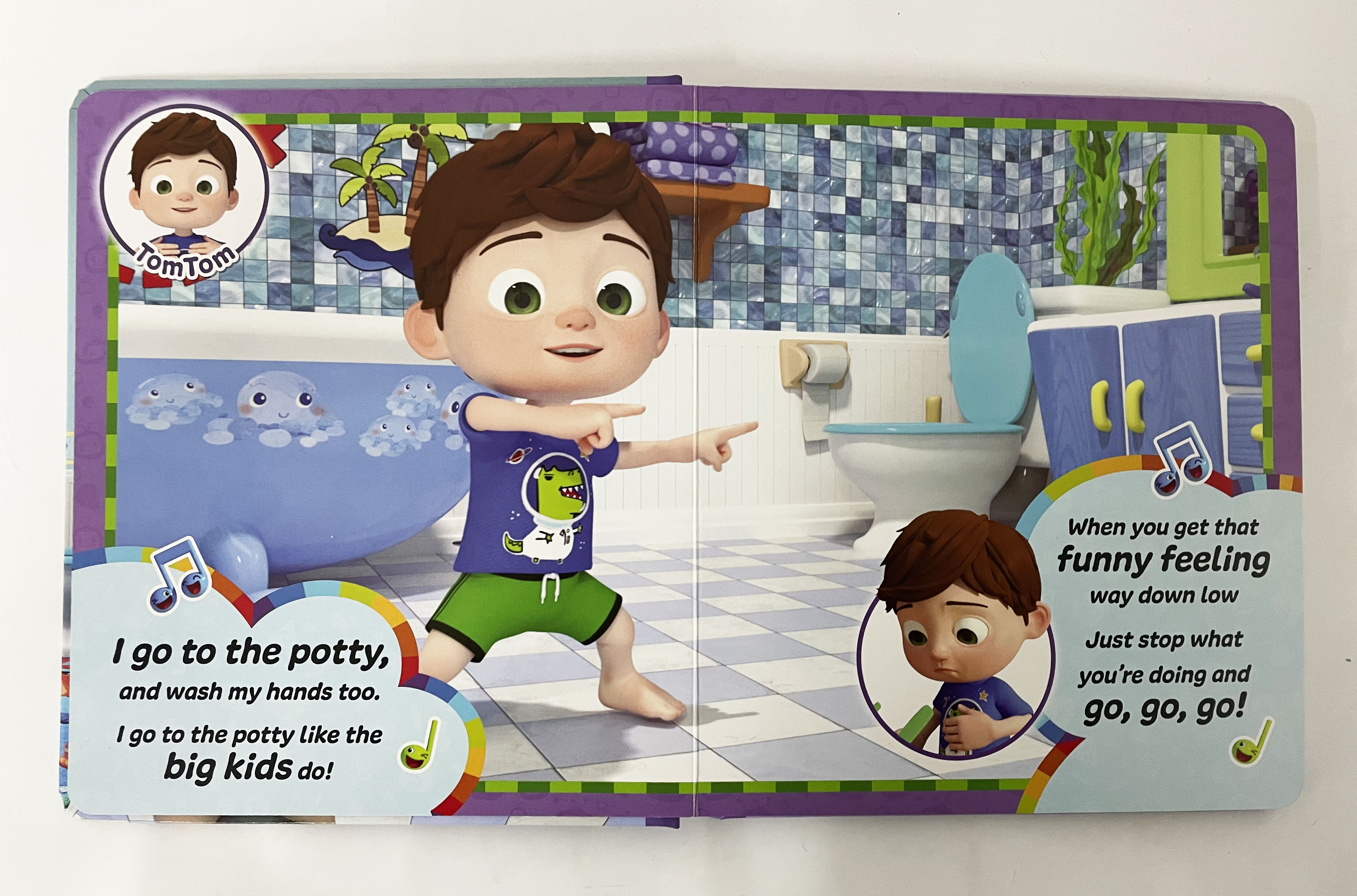 CoComelon JJ Goes to the Potty Story Book To Help With Potty Training ...