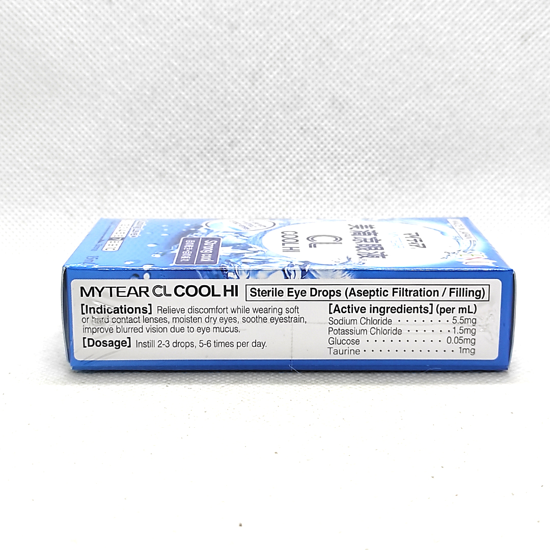 Senju My Tear CL Cool Hi Eye Drops 15ml Exp 02/2025 | Shopee Singapore