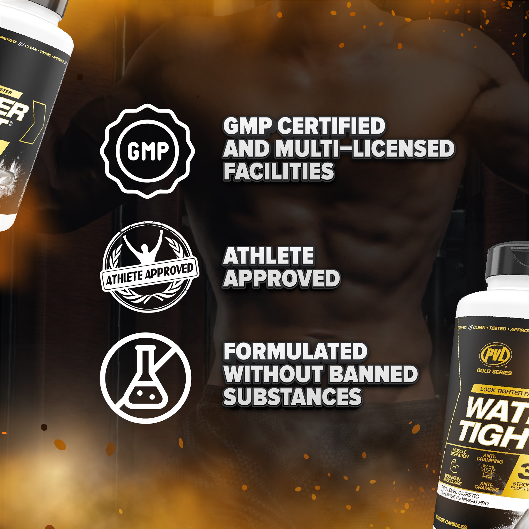 PVL Gold Series, Pro Level Diuretic, Rapid Watertight, Water Shredder ...