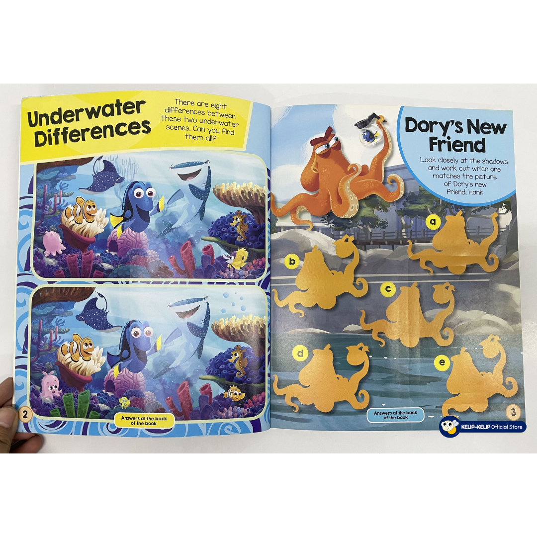 Disney Pixar Ultimate Sticker & Activity Book With Stickers Press-Outs ...