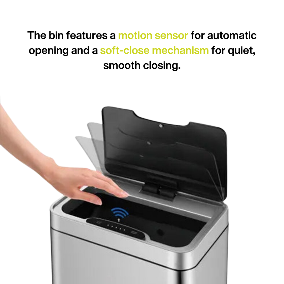 JAVA Sensor Bin | VEGAS | JH8828 | Multiple Size | Dustbin | Trash Bin ...