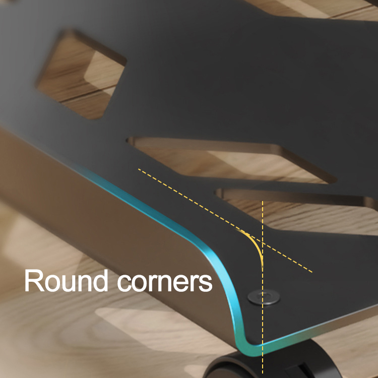 CPU Bracket Computer Tower Bracket CPU Stand Adjustable Width PC Tower ...