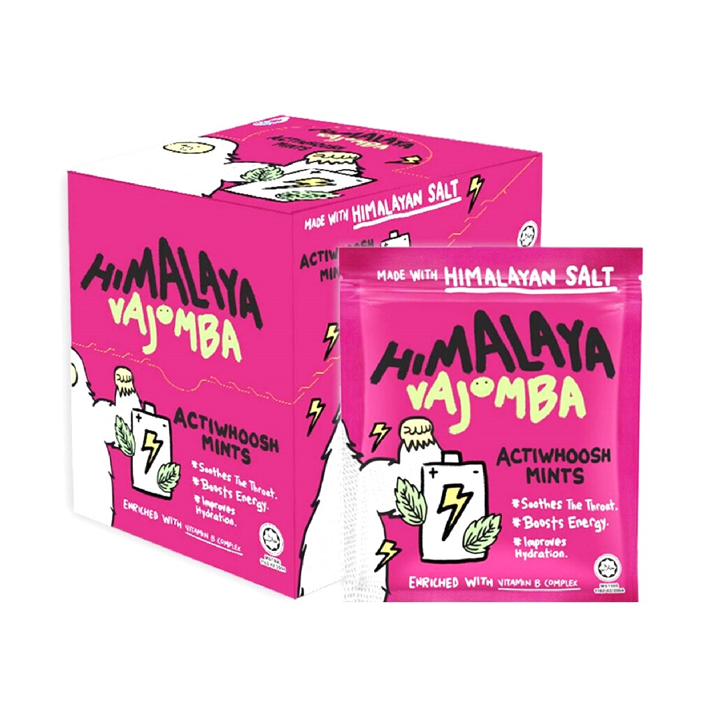 Himalaya Salt Sports Mint Candy Lemon / Vajomba Actiwhoosh Mint ...