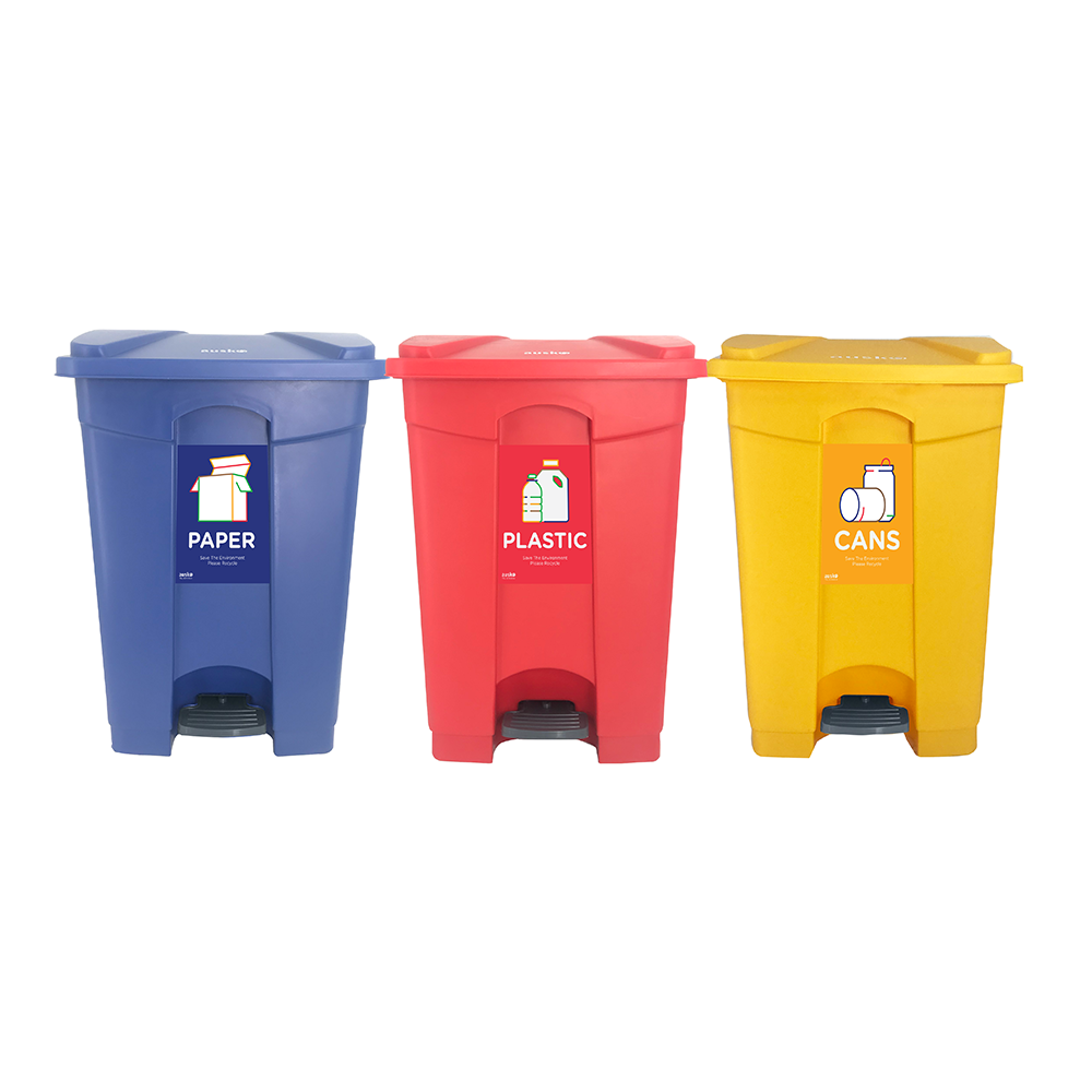 Step On Bin | Dustbin | 30L, 45L, 68L, 87L | Trash Bin | Dustbin ...