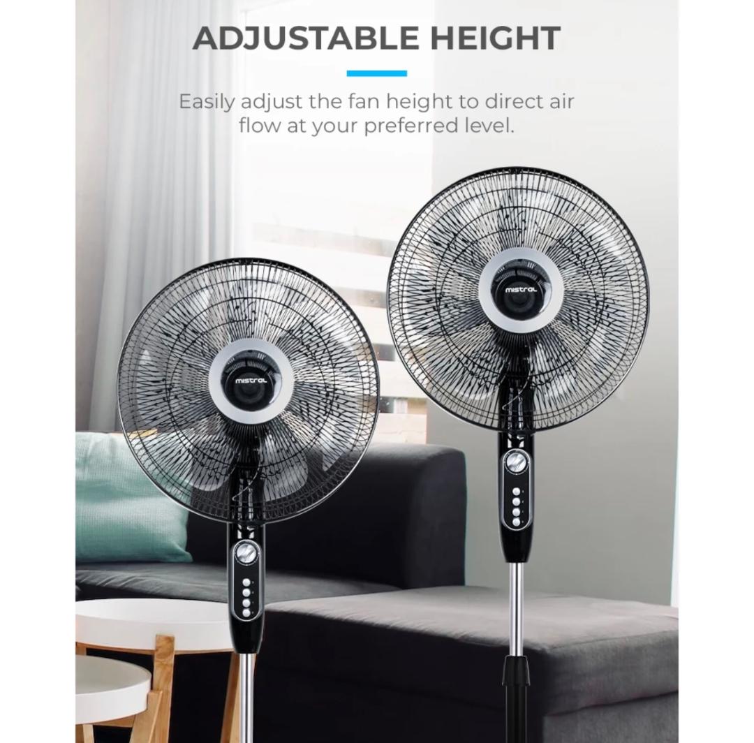 Mistral 16" Stand Fan with Timer (7 Bladed) MSF1673 | MSF 1673 (2 Years ...