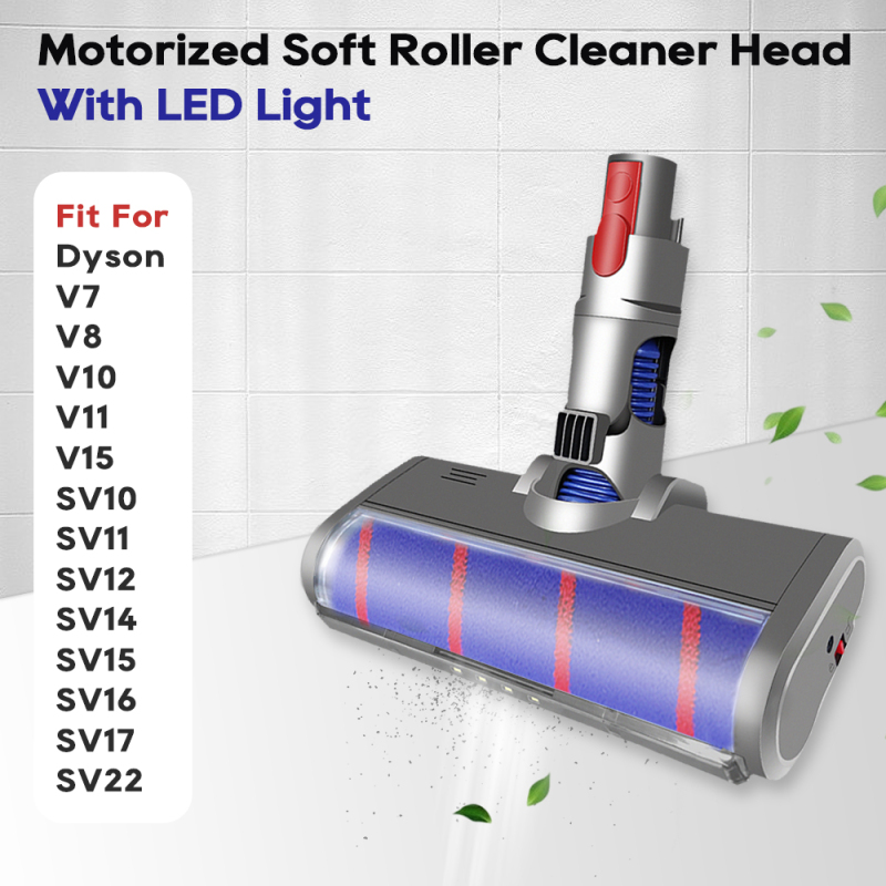 Motorized Soft Roller Cleaner Head Replacement For Dyson V7 V8 V10 V11 ...