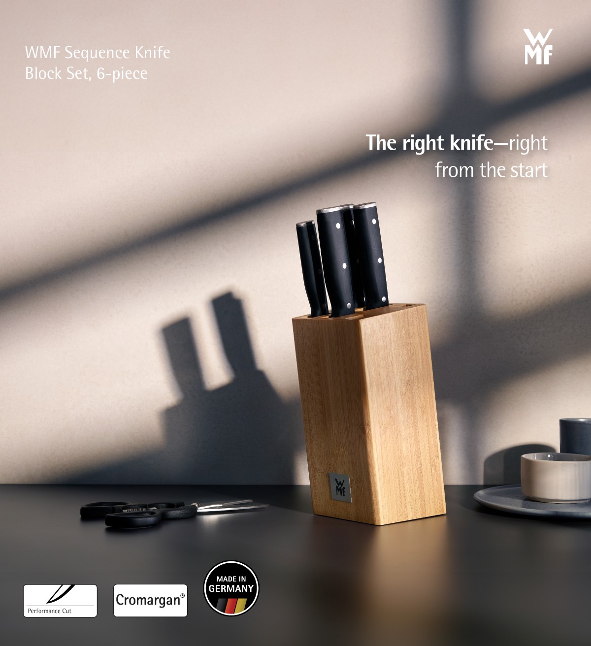 WMF Sequence Knife Block Set, 6-piece | Shopee Singapore