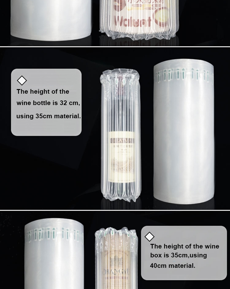 50meters Inflatable Air Column packaging Roll Air Column Bag Protective ...