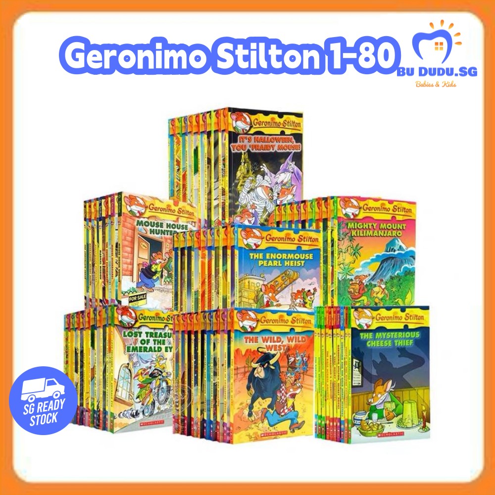[Bu Dudu.SG] Geronimo Stilton Series Books 1 - 80 Children's Books ...