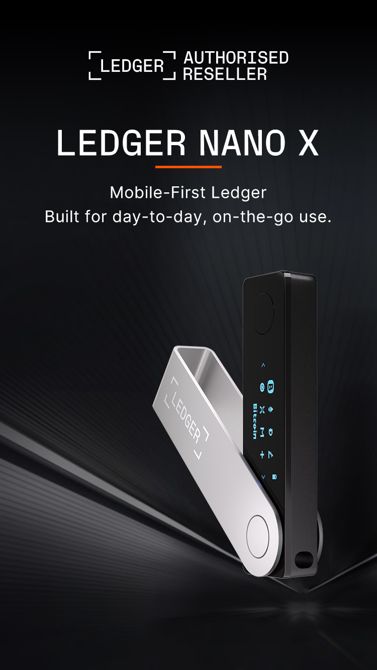 [Official Authorized Retailer]Ledger Nano X Crypto Hardware Cold Wallet ...