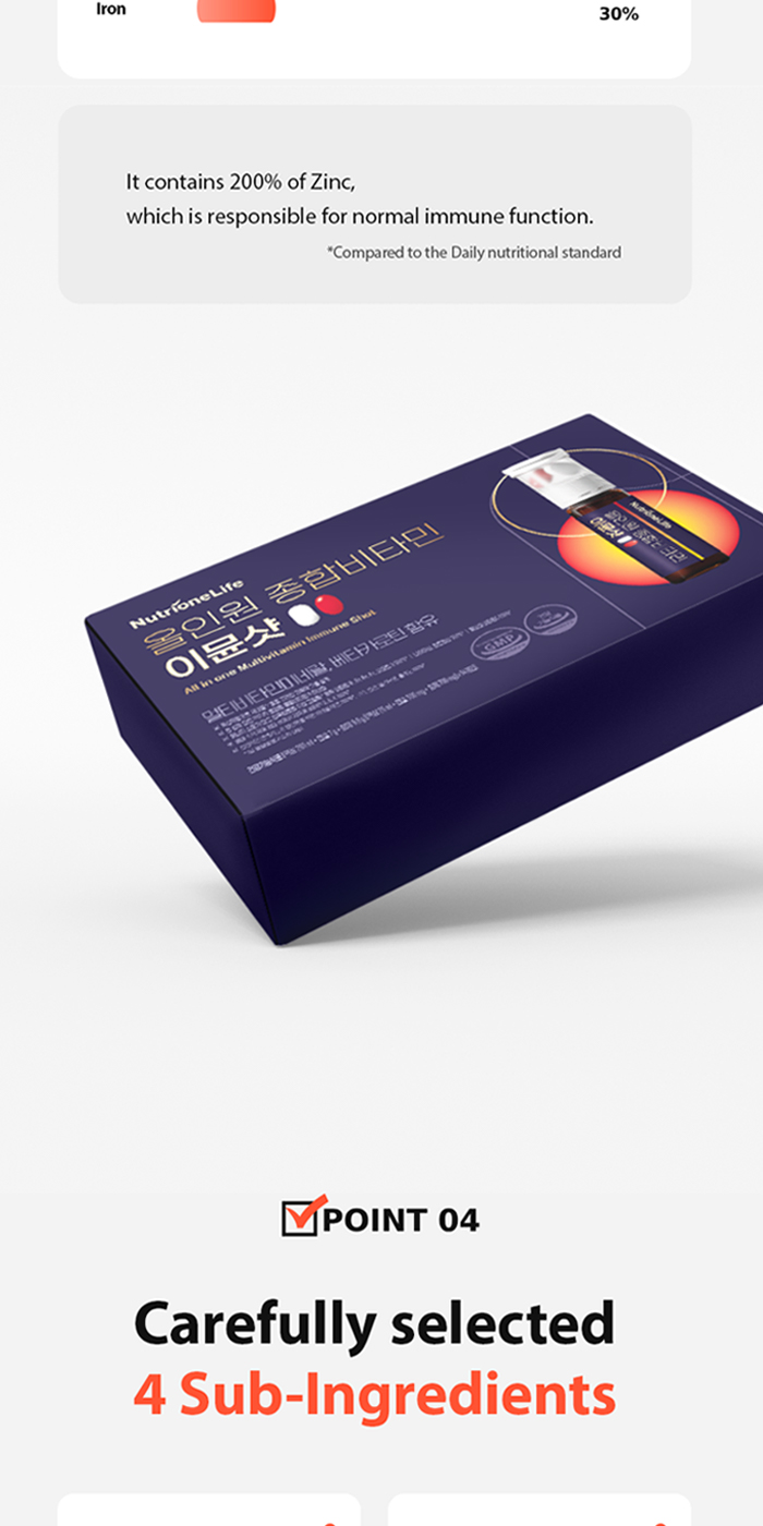 NUTRIONELIFE All In One Multivitamin Immune Shot(Liquid 20 ml + Tablet 700 mg + Capsule 500 mg ...