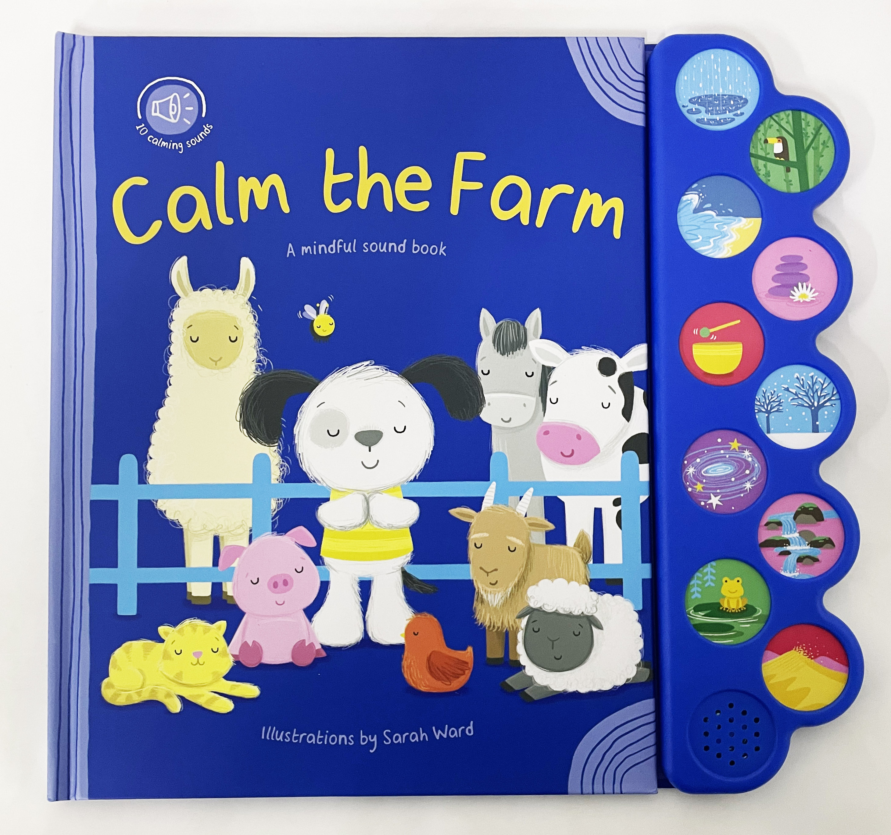 Farm Animals 10 Button Sound Book for Kids to Learn to Control Emotions ...