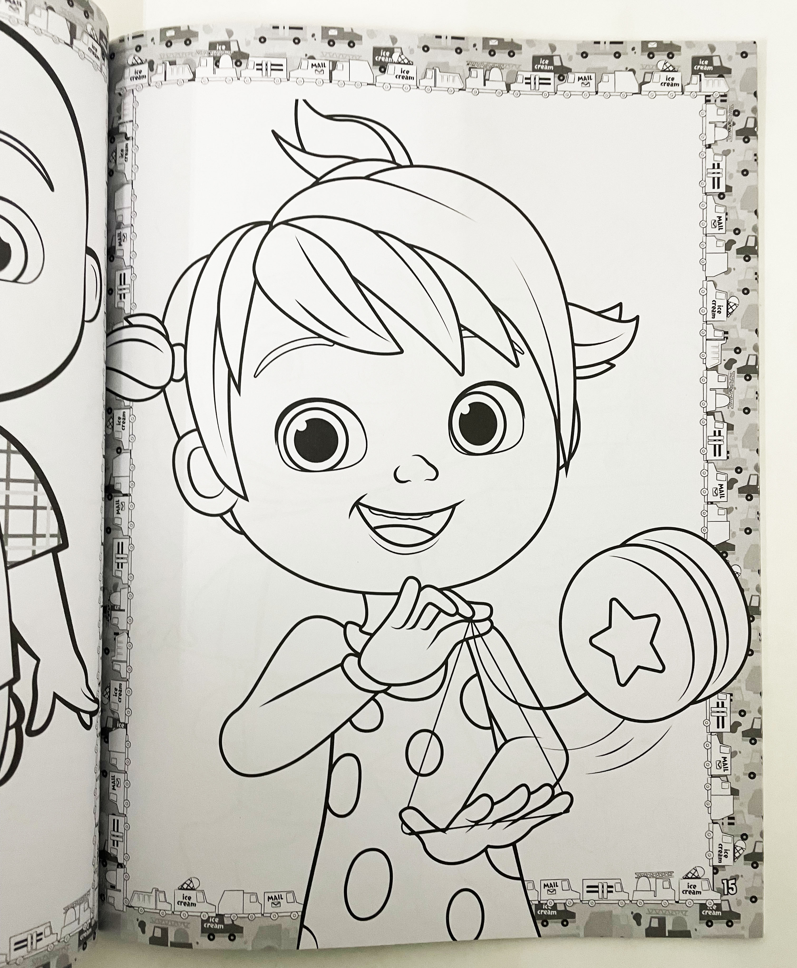 CoComelon Deluxe Colouring Book With 48 Pages of Fun For Preschool ...
