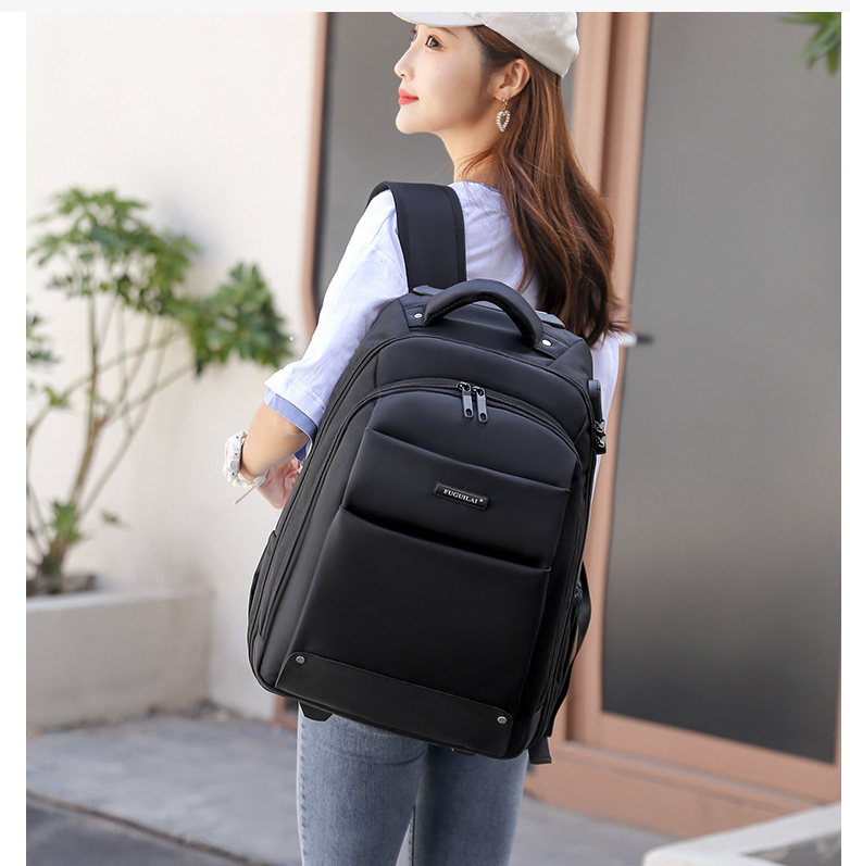 Premium Trolley Laptop Backpack Bag 2 Wheels Cabin Travel Bag ...