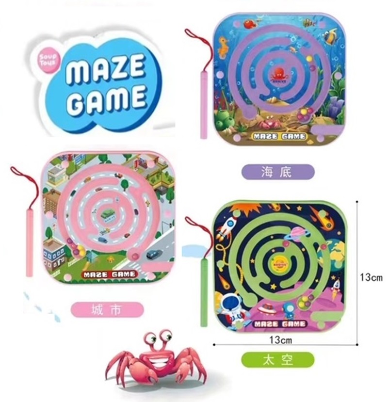 Magnetic Maze Ball Handheld Game Education Toy Goodie Bag for Children ...