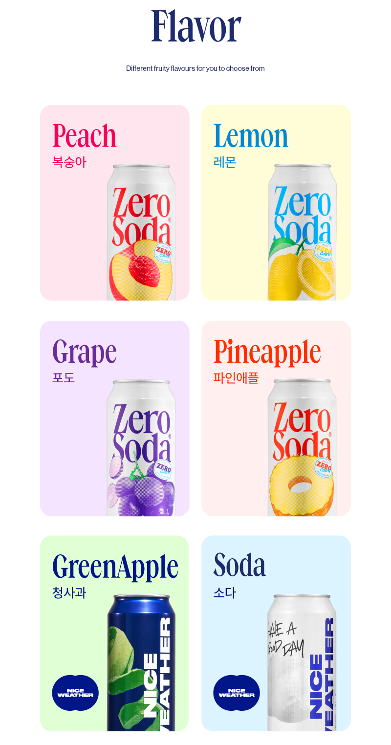 Cloop Zero Soda | Korea 0 Calories | 0g Sugar | 0 Colouring | Soft ...