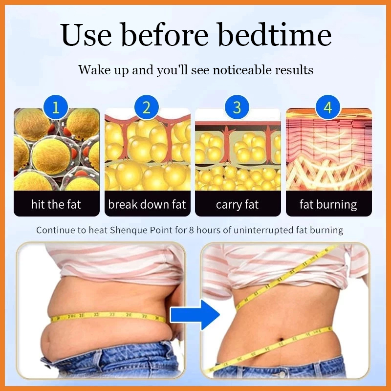 Belly Fat Burner Navel Slimming Patch 40pcs Lose Weight Fast Slimming ...