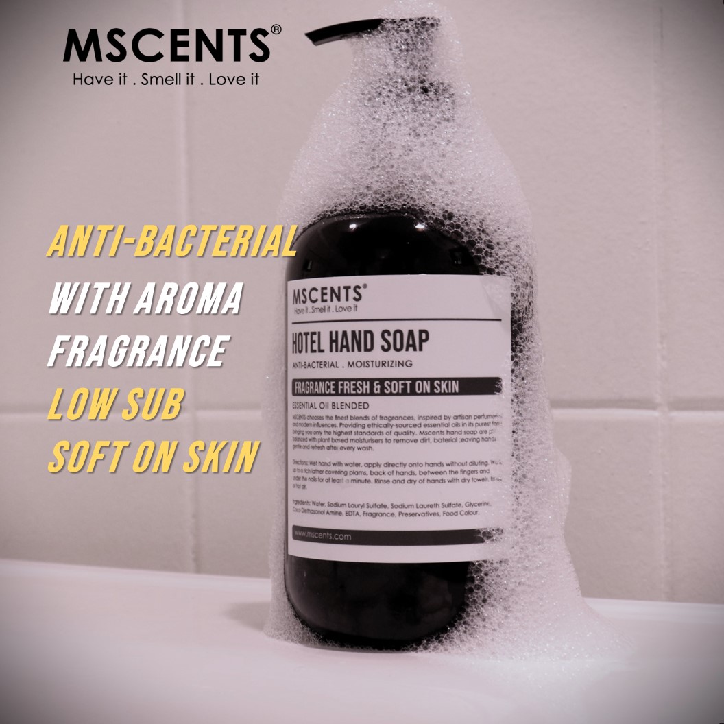 Aroma Hotel Hand Wash, Anti Bacterial 500ml Soft on Skin | Shopee Singapore
