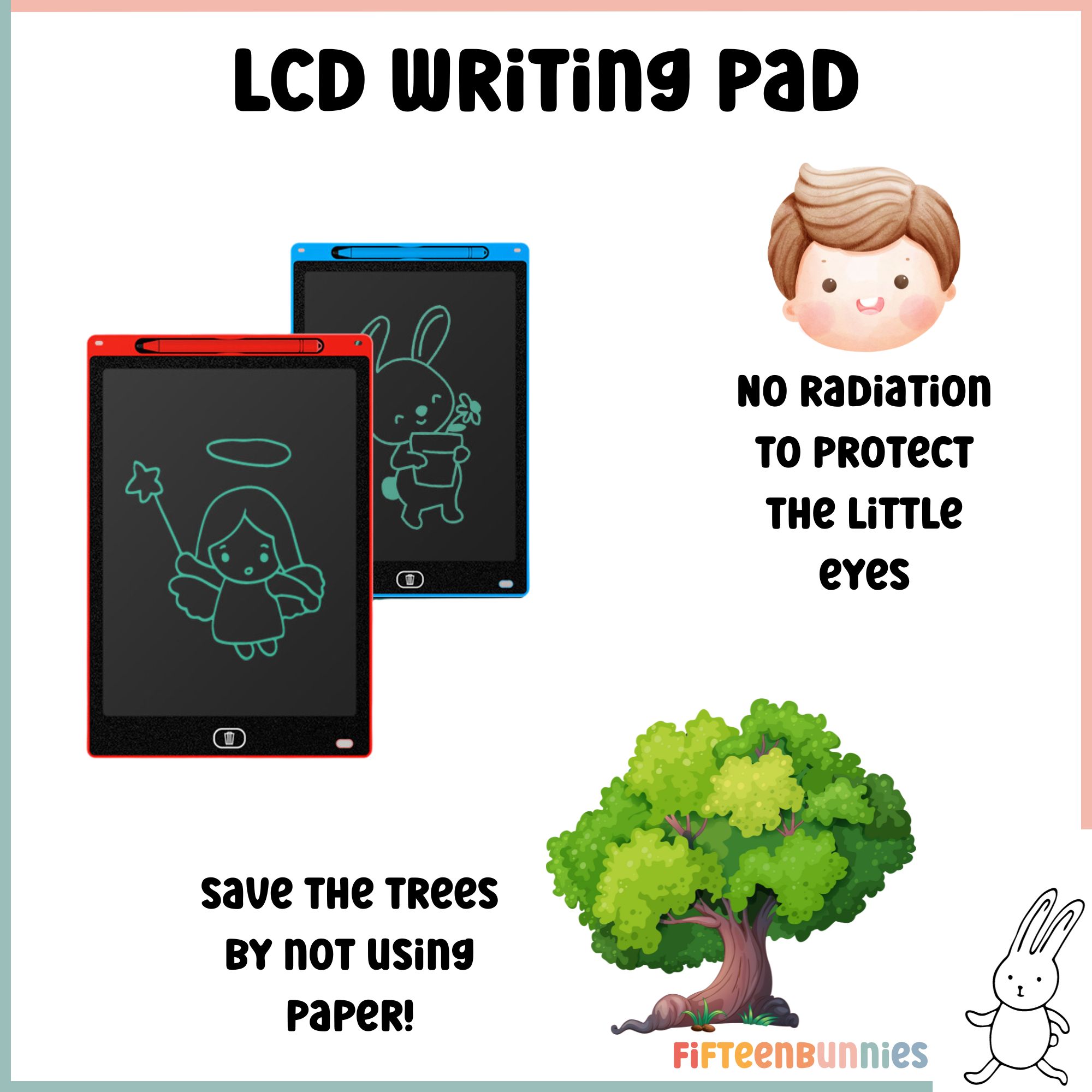 [SG STOCK] 6.5/8.5/10/12 Inch LCD Pad | Writing Tablet for Kids ...