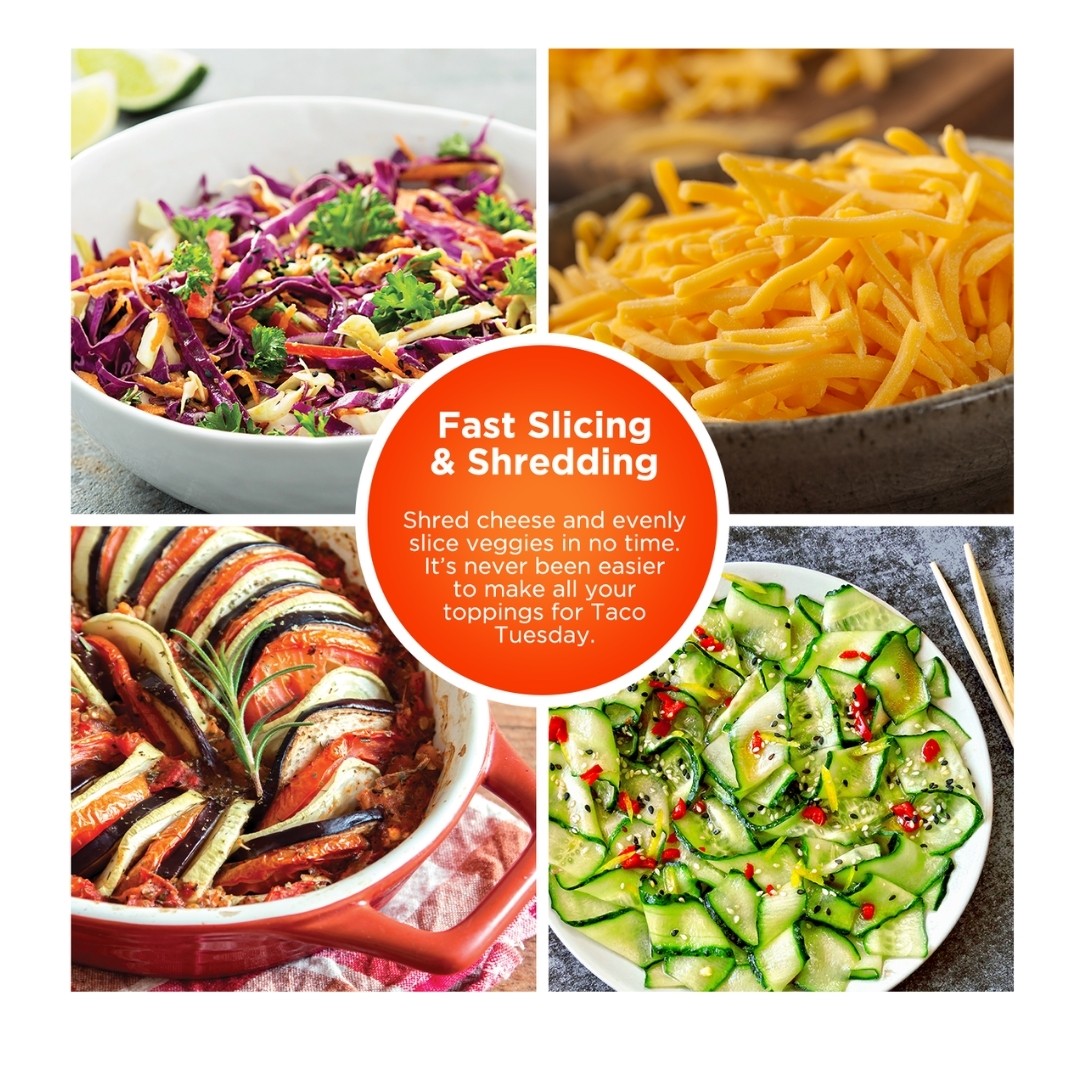 Ninja Food Processor 4 Auto Programs Chop, Puree, Slice, Mix, 3 Manual ...