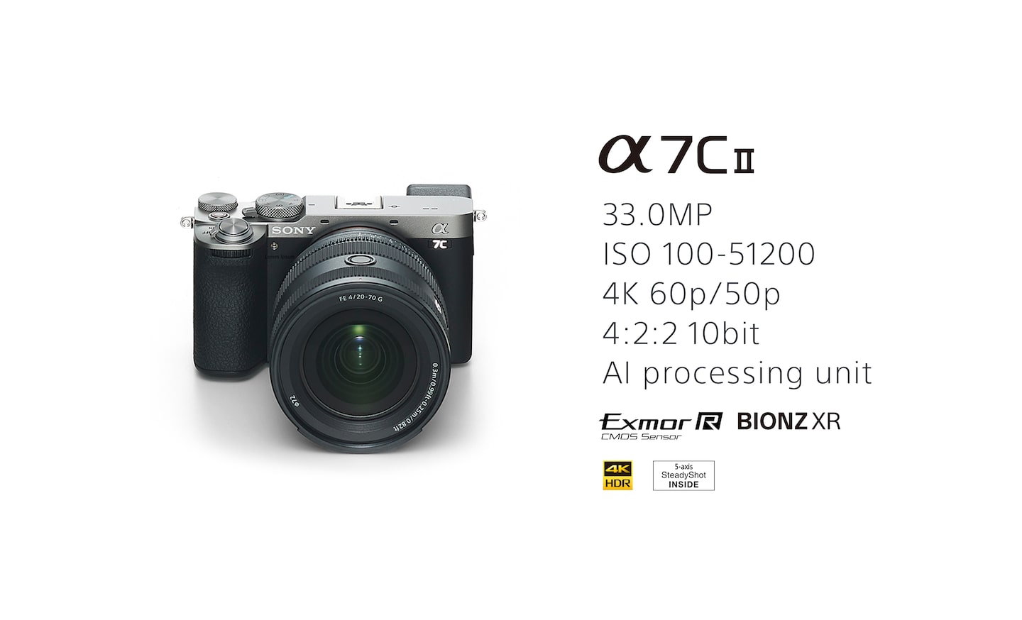 Sony a7C II a7CM2 ILCE-7CM2 Mirrorless Camera Body & FE 28-60mm Lens ...