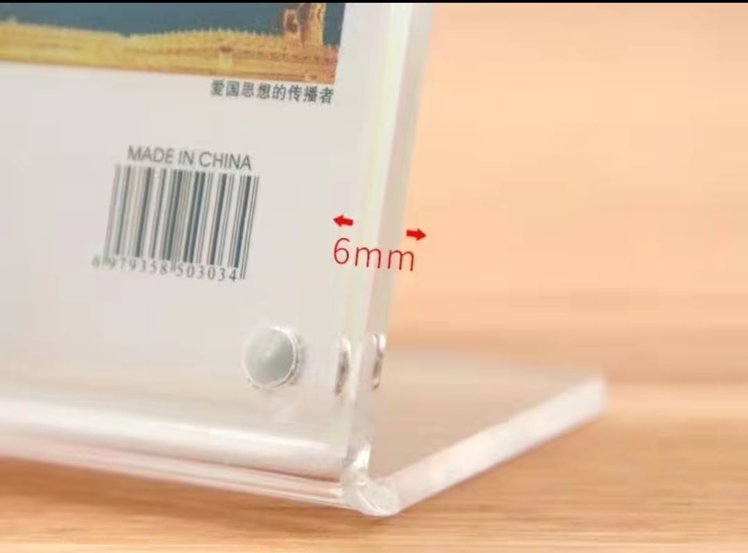 High-Quality A4 A5 A6 Acrylic magnet holder display stand picture frame ...