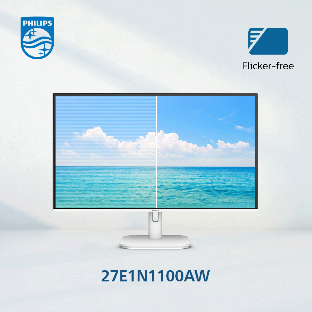Philips 27E1N1100AW 27" Full HD IPS 100Hz LCD Monitor - White | Shopee ...