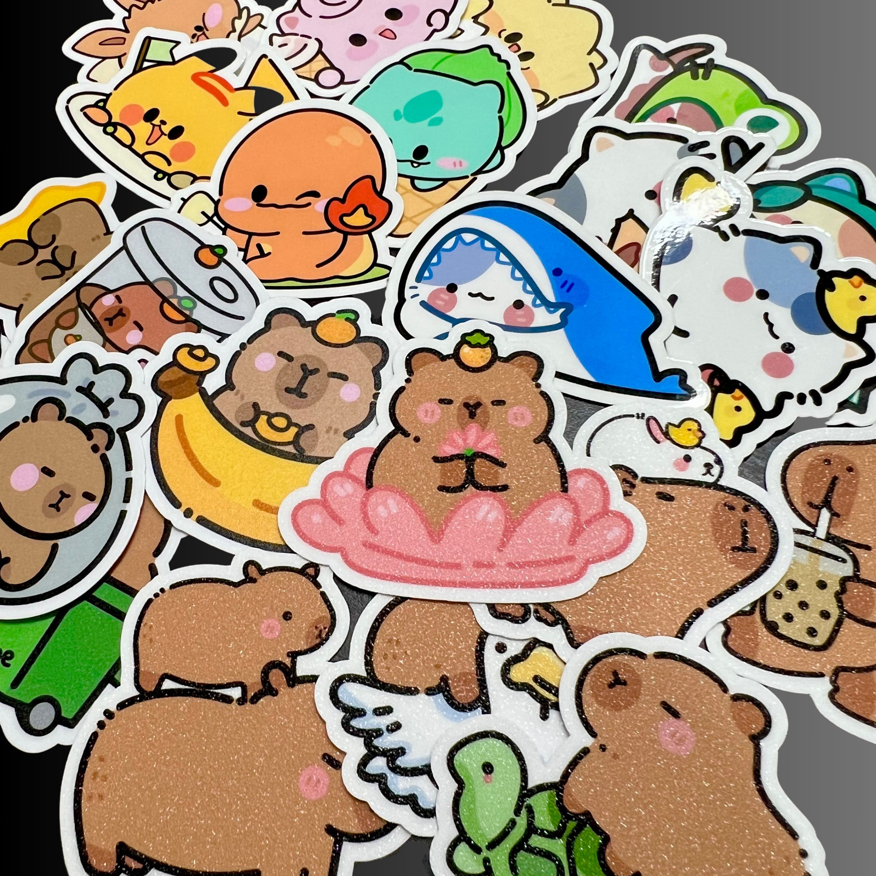 Anime Style Stickers (6 Designs) | Cute Cartoon Sticker Pack | Shopee ...