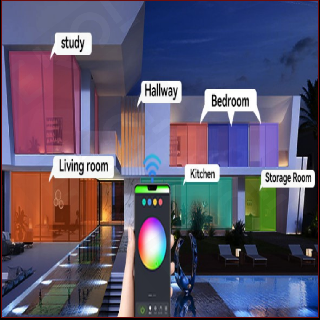 EKOL 2024 Tuya Enabled Smart Intelli Light works Siri Google Assistant ...