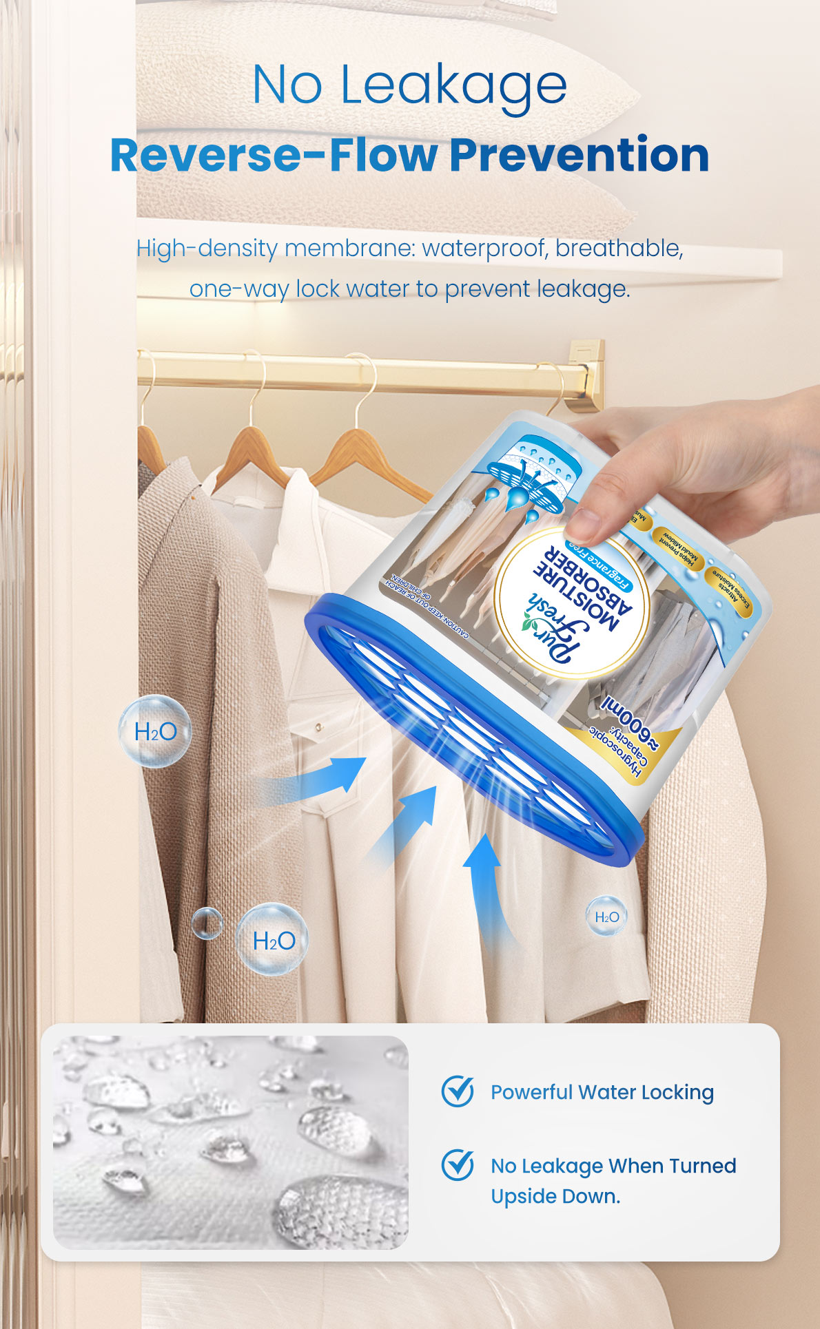[Mix& Match] Purfresh 600ml Large Dehumidifier Box Moisture Absorber ...