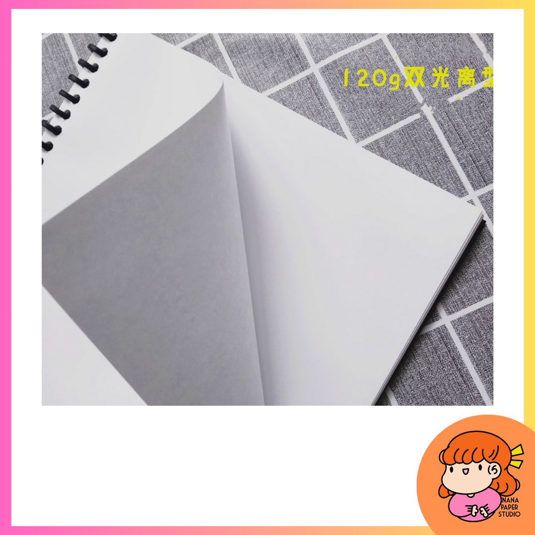 🇸🇬 A5 Blank Sticker Book Album Collection for Stickers Storage ...