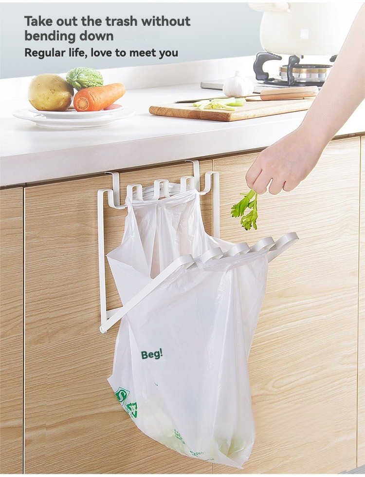 Garbage Bag Racks Collapsible Multifunctional Cabinet Trash Racks ...