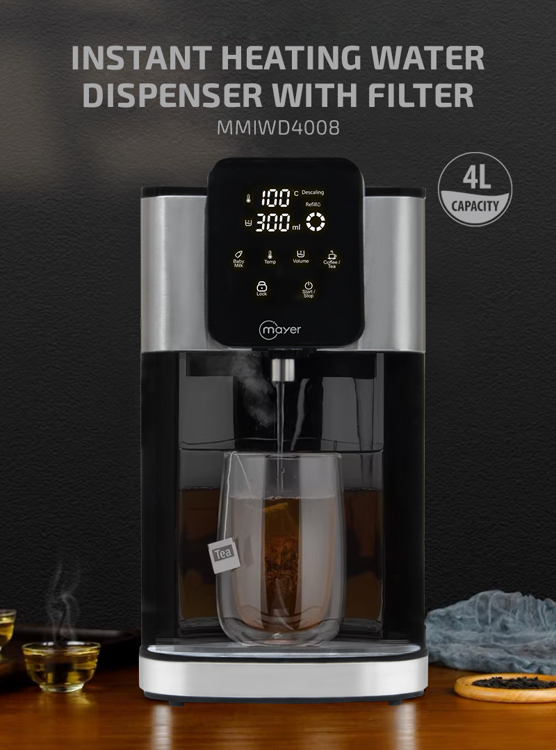 Mayer 4L Instant Heating Water Dispenser MMIWD4008 (Extra Free 1-Piece ...